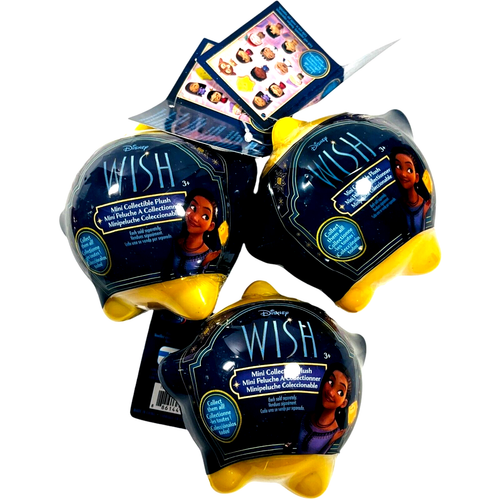 Disney WISH Mystery Star Capsule Mini Collectible Plush - NEW Sealed ...