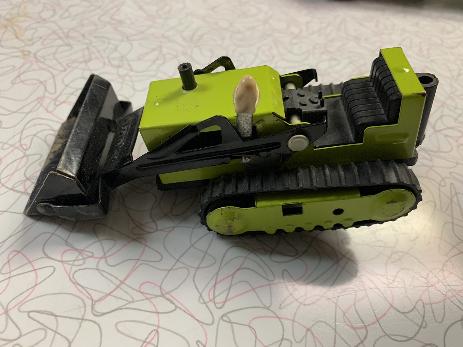 tonka vintage bull dozer green in color | eBay