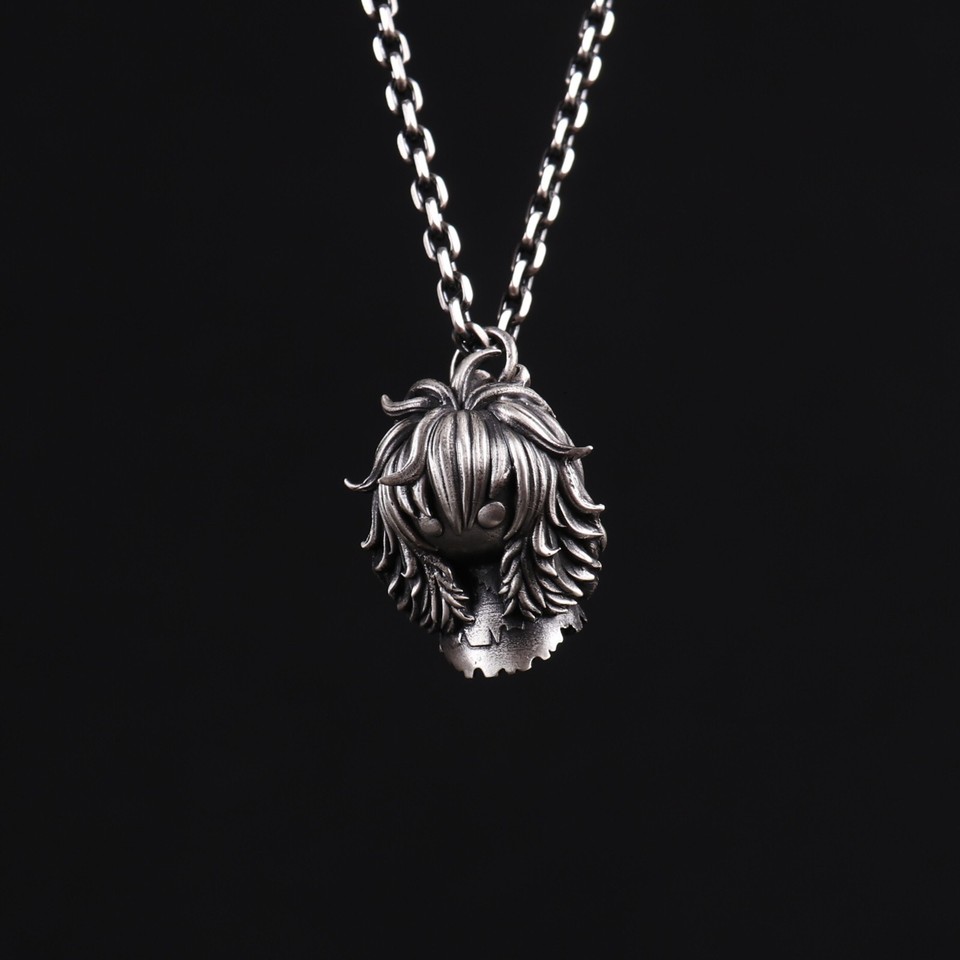 925 Sterling Silver Berserk Casca Pendant Corridor of Dreams Necklace ...