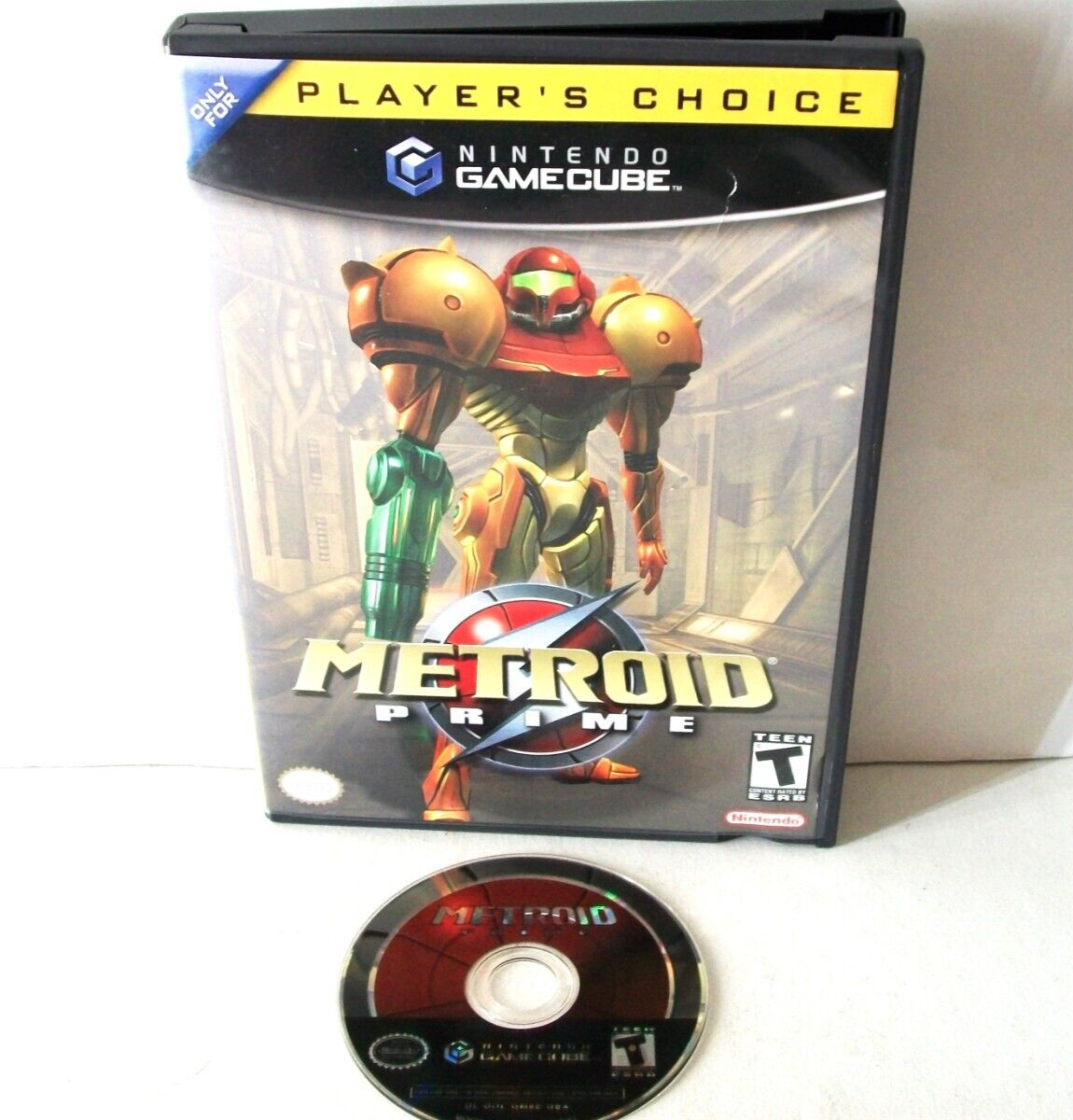 Metroid Prime 1 Nintendo GameCube Good Disc Damaged Art Game Case Cube ...