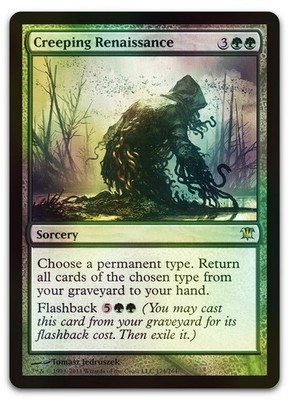 Creeping Renaissance #174 (Foil) (LP) Innistrad ISD Magic MTG | eBay