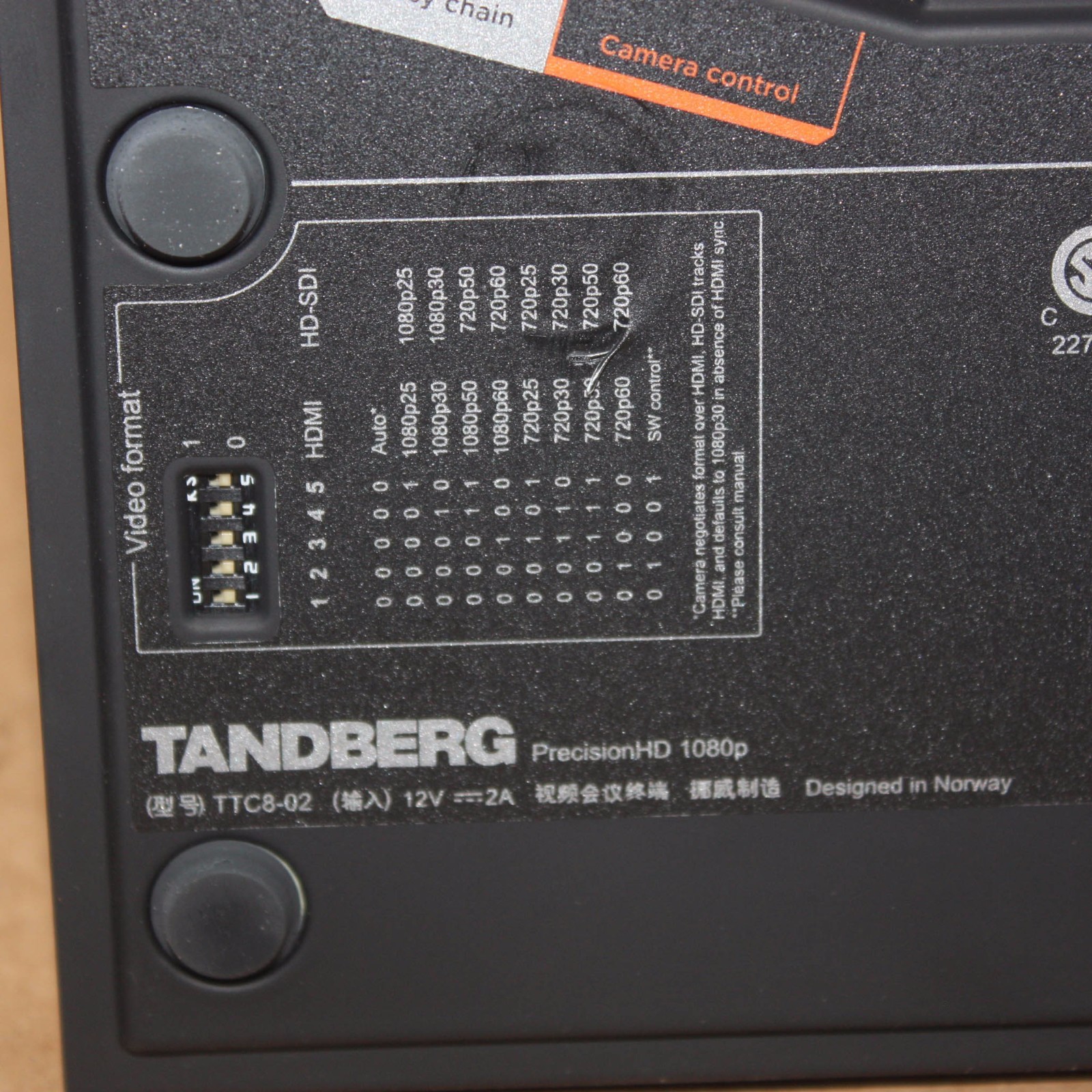 Tandberg Cisco C20 TTC7-18 Video Conferencing System PrecisionHD 1080p ...