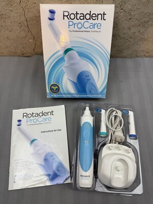 Rotadent Procare Professional Rotary Toothbrush w/ Box | eBay