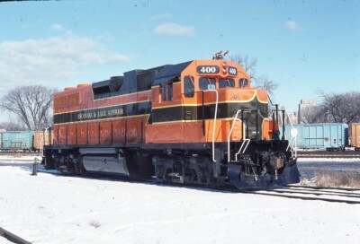 ESCANABA & LAKE SUPERIOR Railroad Train Locomotive GREEN BAY WI Photo ...