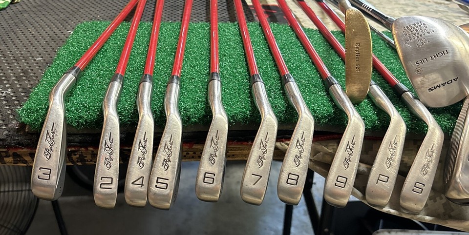 Bob Toski golf irons 2-Sw(10 Irons) 3 Adam’s Woods /Putter /4/5 Hybrid ...