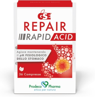 GSE Repair Acid Rapid - Iperacidità bruciore gastrico e reflusso - 36 ...