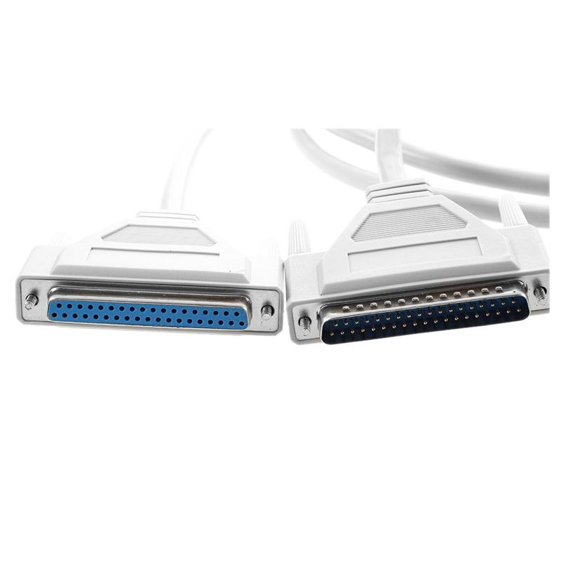 3 Meters 37 Pin Male to Female DB37 Extension Cable Grey White D5L14259 ...