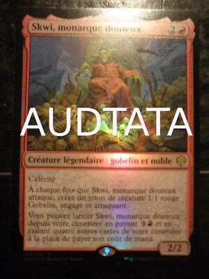 mtg magic Squee, Dubious Monarch FOIL FRENCH vf fr Skwi, monarque ...