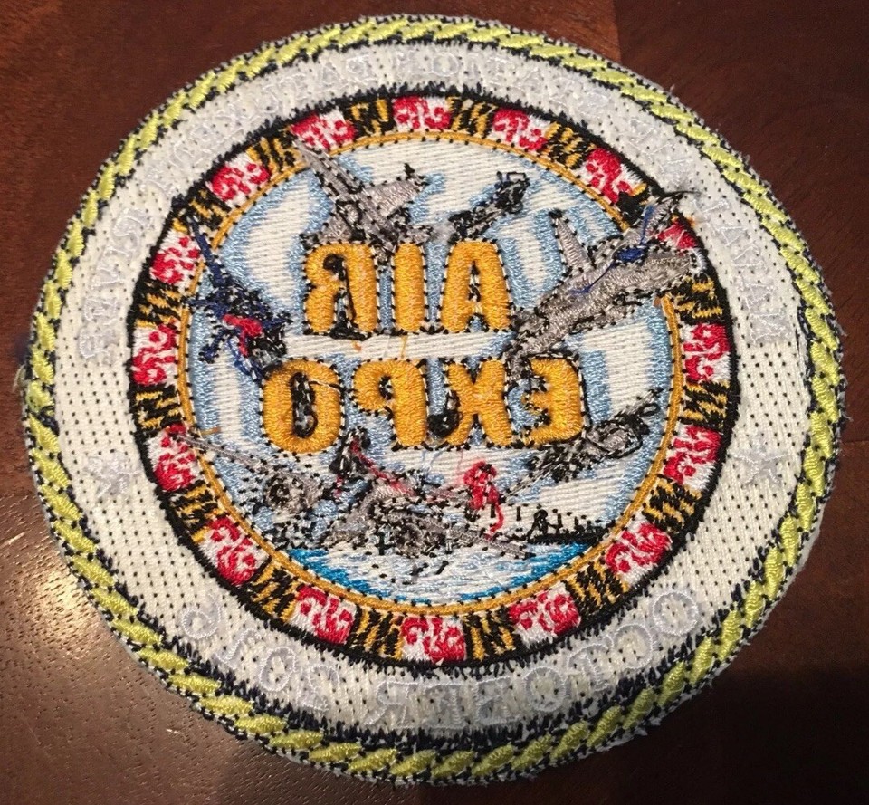 Air Expo Blue Angels Air Show Patch F/A18 NAS Patuxent River NAVAIR ...