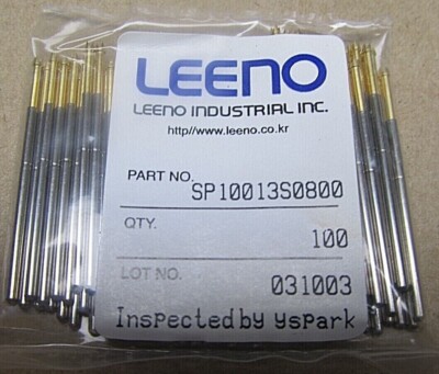 100pcs Leeno Pin SP 10013s0800 Test Probe Spring Test Probe Pin | eBay