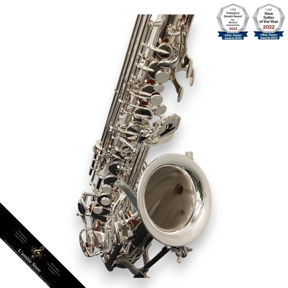 Yamaha YAS-62S Silver Plated Alto Saxophone Japan YAS62S Woodwind ...