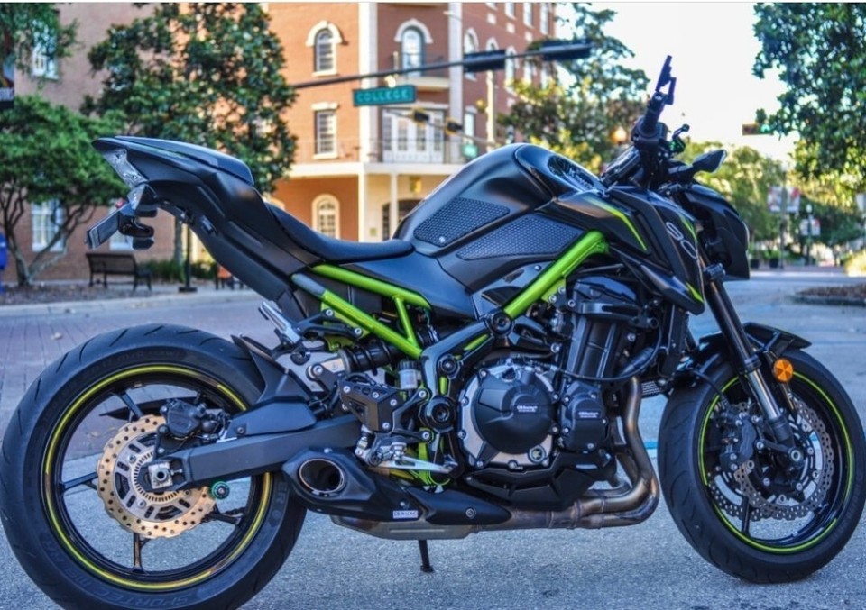 2017-2023 Kawasaki Z900 Slip-On Muffler Exhaust dB Killer CS Racing ...