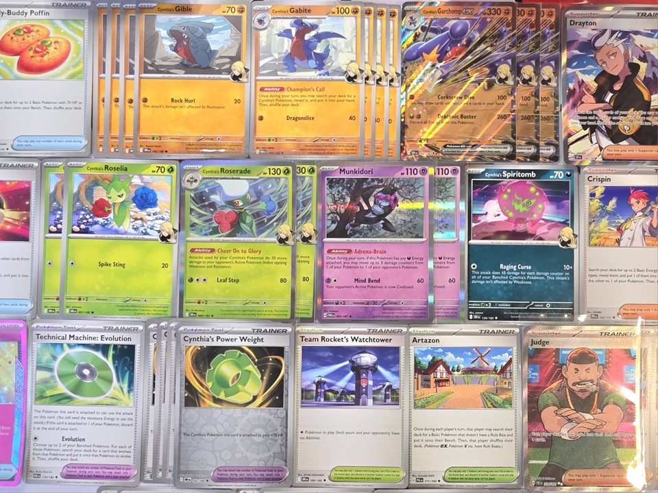 Cynthia's Garchomp & Roserade - Pokémon TCG - OutTheBoxTCG Meta ...
