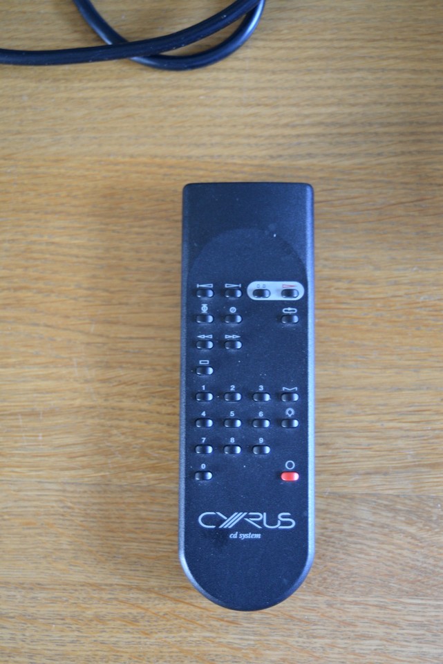 Cyrus CD7 CD Player Black with Remote | eBay UK