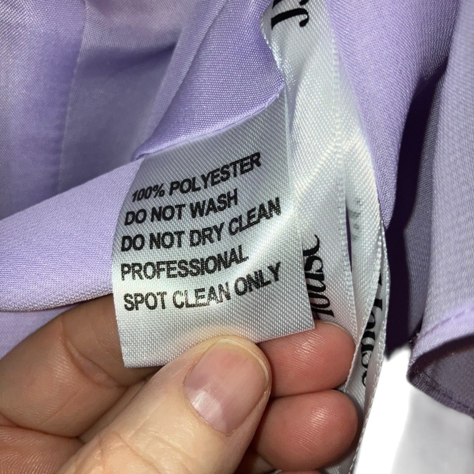 JJ’s House NWT Lilac A-line Scoop Asymmetrical Chiffon Dress With ...