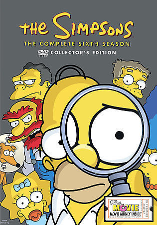 The Simpsons - Season 6 (DVD, 2007, 4-Disc Set, Movie Money) for sale ...
