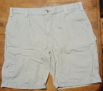 Carhartt Men's Carpenter Style Shorts B147 TAN Size 42 Original Fit VGC ...