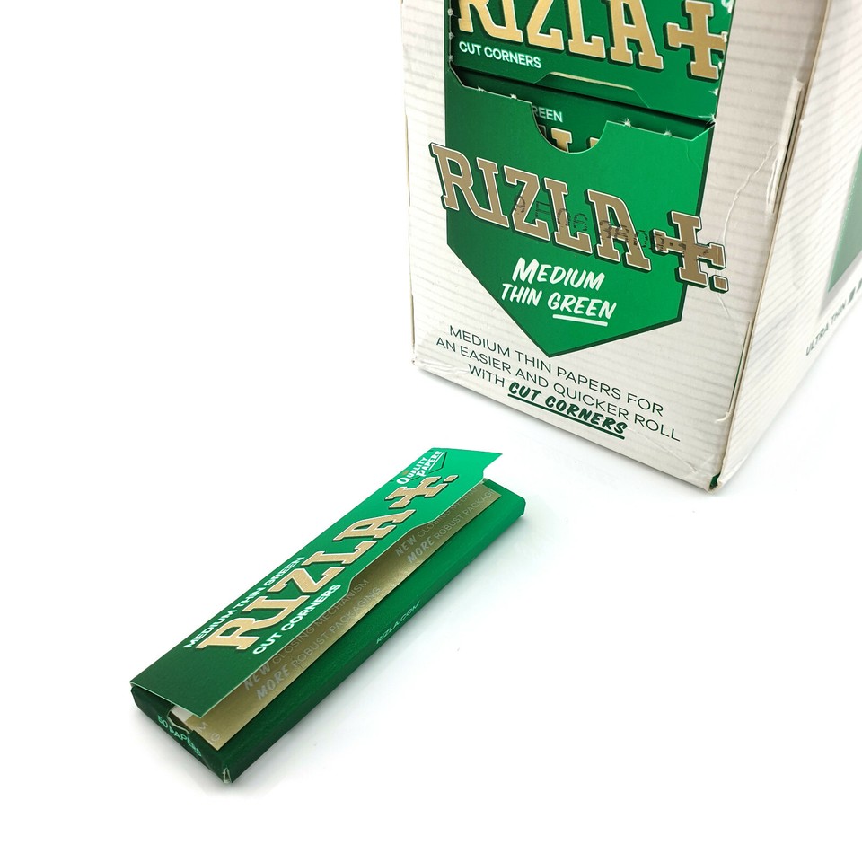Rizla Green Rolling Papers Cigarette Smoking Papers Regular Size | eBay UK