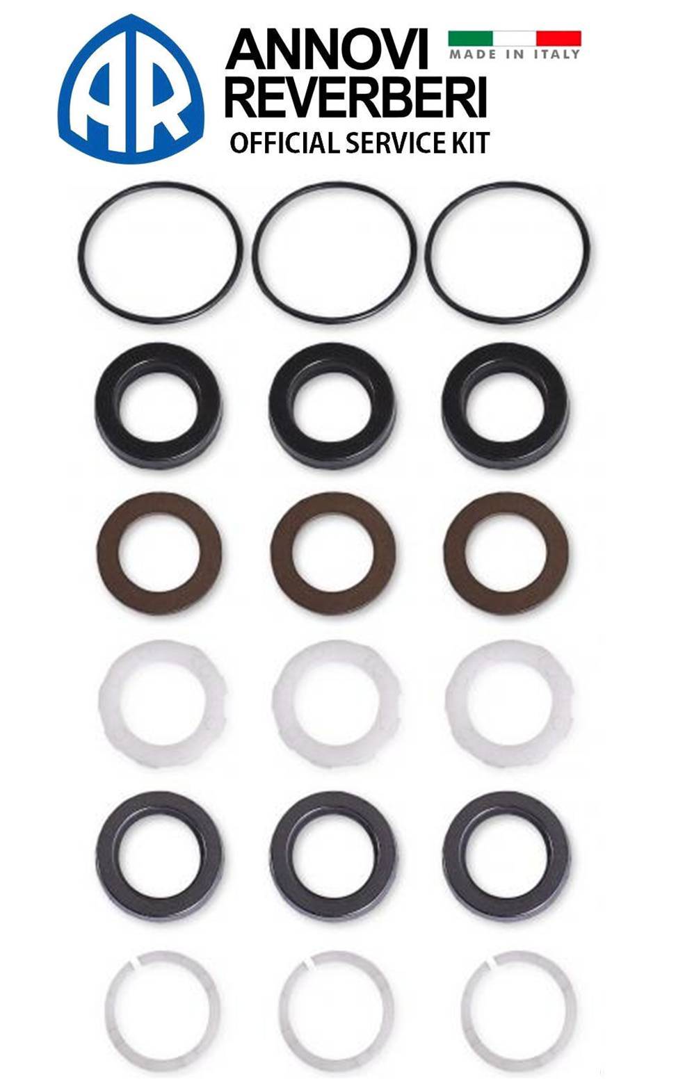 AR Annovi Reverberi OEM KIT 2874 WATER SEAL PACKING KIT 18mm For SHP ...