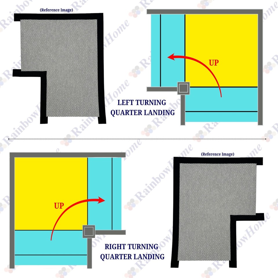 Herringbone Chalk Beige Wool Stair Runner with 100% Cotton Brown Border ...