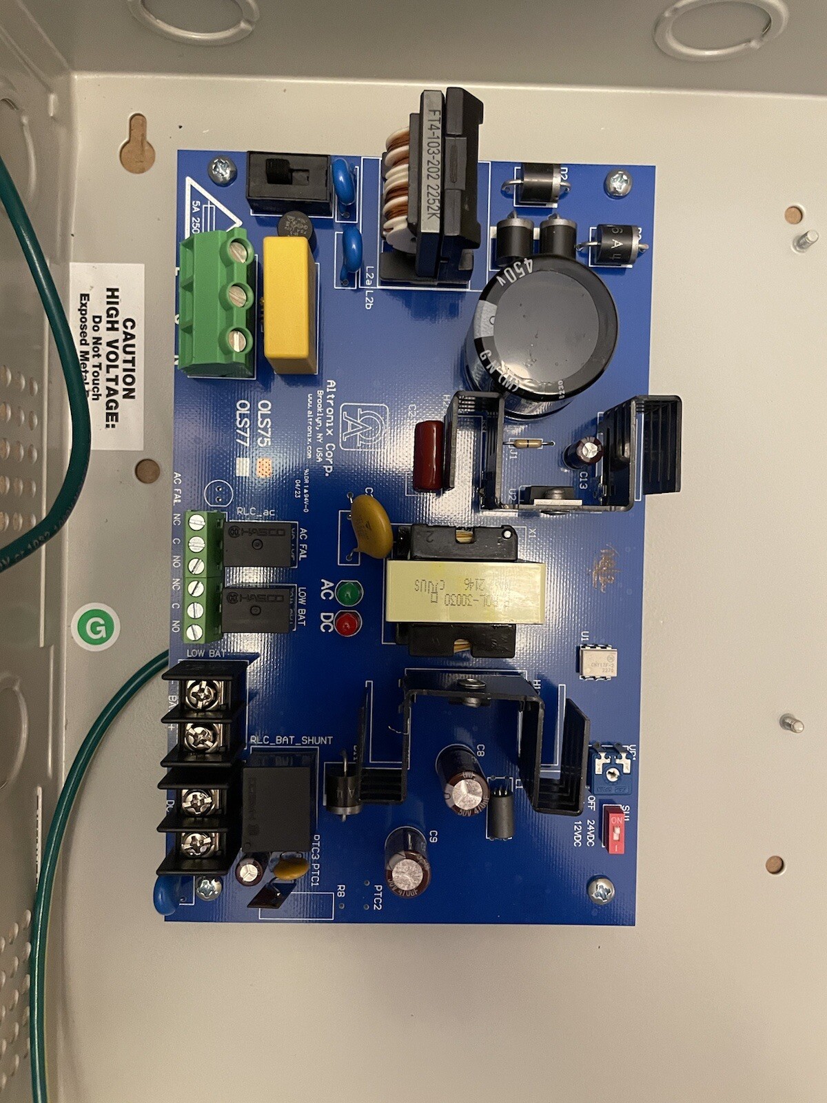 Altronix SMP3PMCTX Supervised Power Supply/batterycharger Grey ...