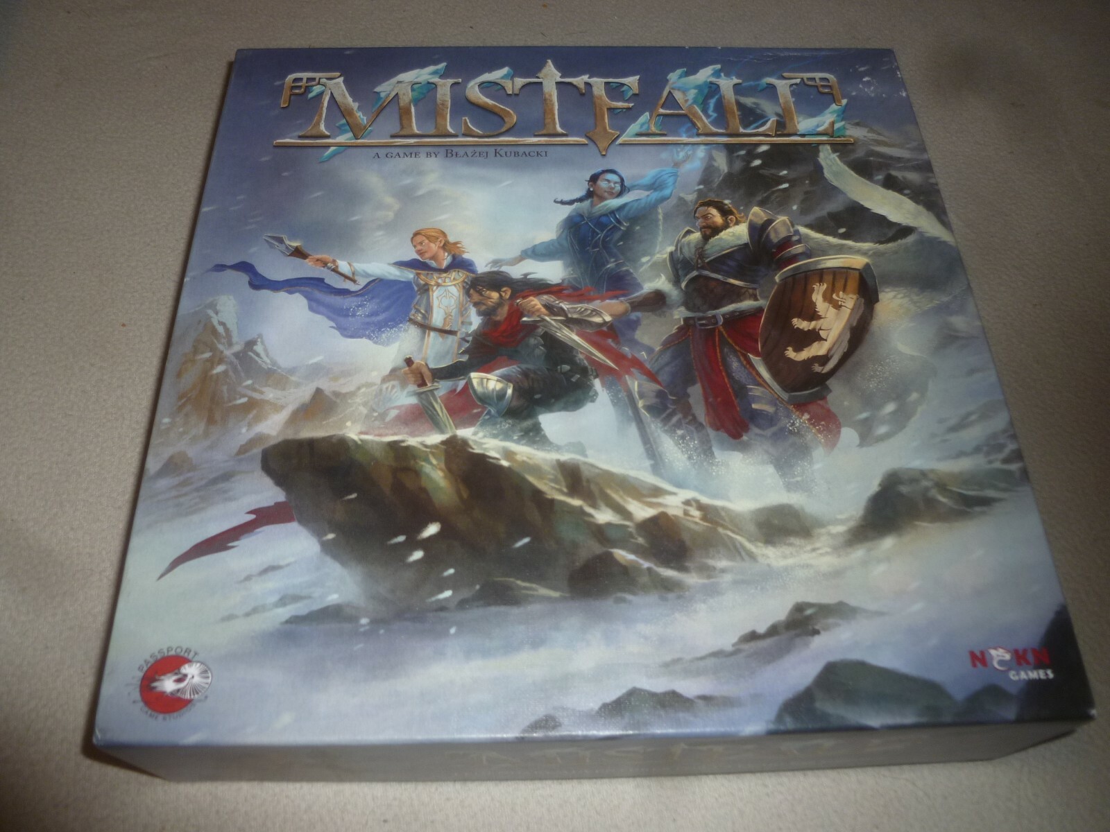 BOXED MISTFALL BLAZEJ KUBACKI BOARD GAME NSKN GAMES LEGENDARY ...