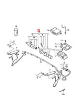 Original Audi TT 8j Hood Hydraulic Pump 8J7871791 Complete Pipe for ...