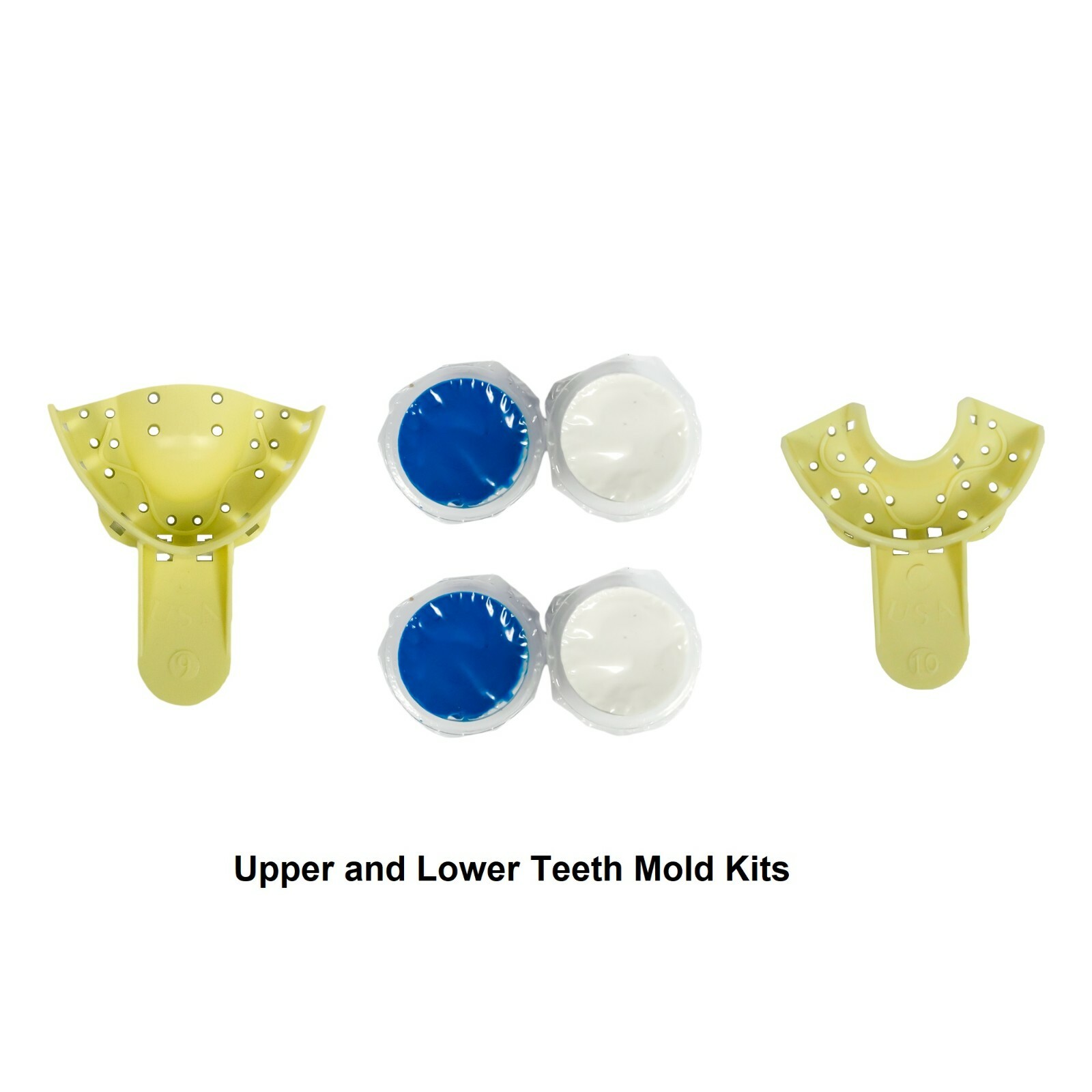 Grillz Custom Molding Dental Impression Putty Kit for Anterior Upper ...