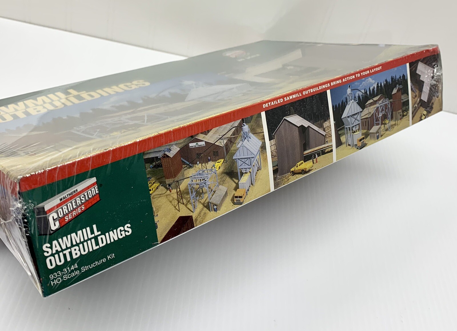 New Walthers Sawmill Outbuildings Kit HO Model Railroad Building 933 ...