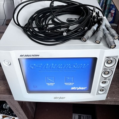Stryker Multigen RF Lesion Pain Generator 0406-900-000 w/2DualCables | eBay
