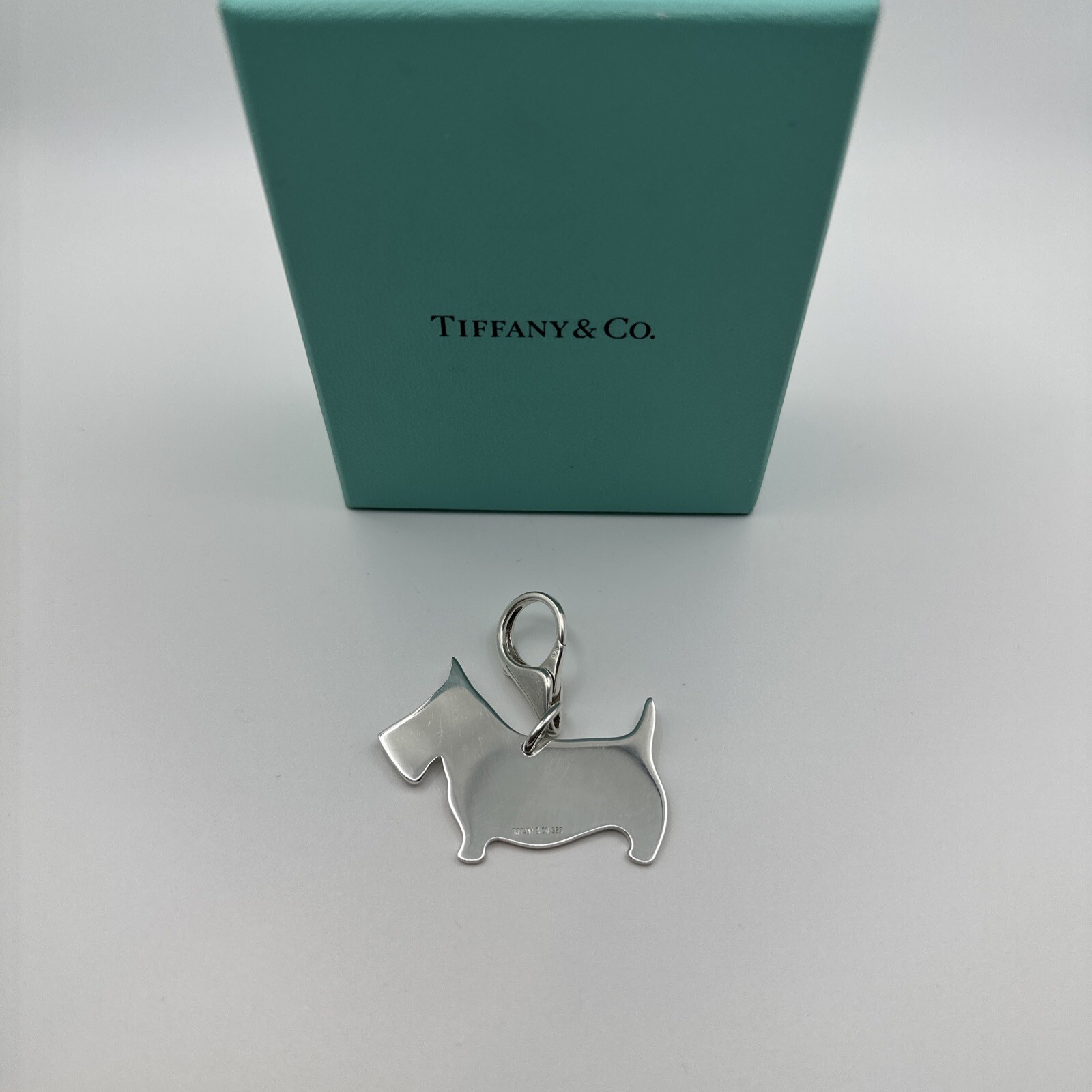 Tiffany & Co Sterling Silver Extra Large Scottie Terrier Dog Charm ...