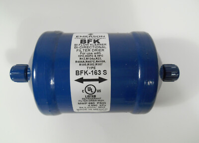 Emerson BFK Bi-Directional Filter Drier BFK-163S | eBay