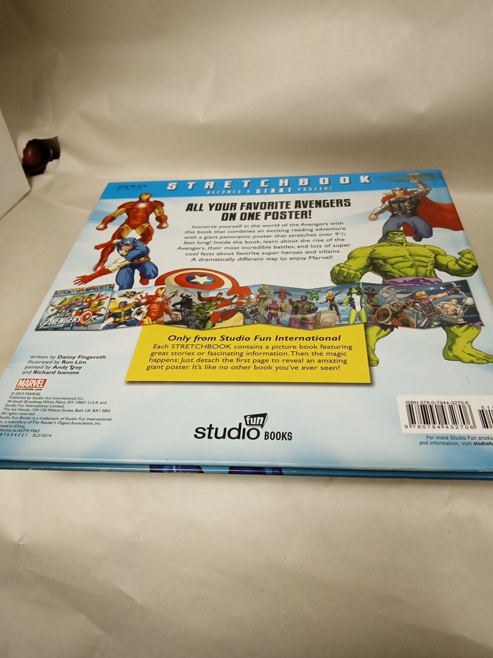 Marvel Age of Avengers Stretchbook (Marvel Stretch | eBay