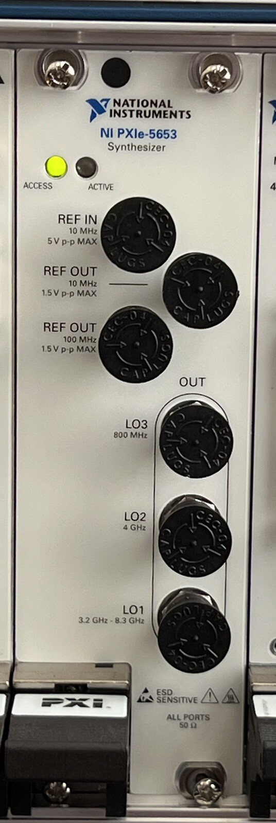 National Instruments PXIe-5653 800Mhz - 8.3Ghz Synthesizer | eBay