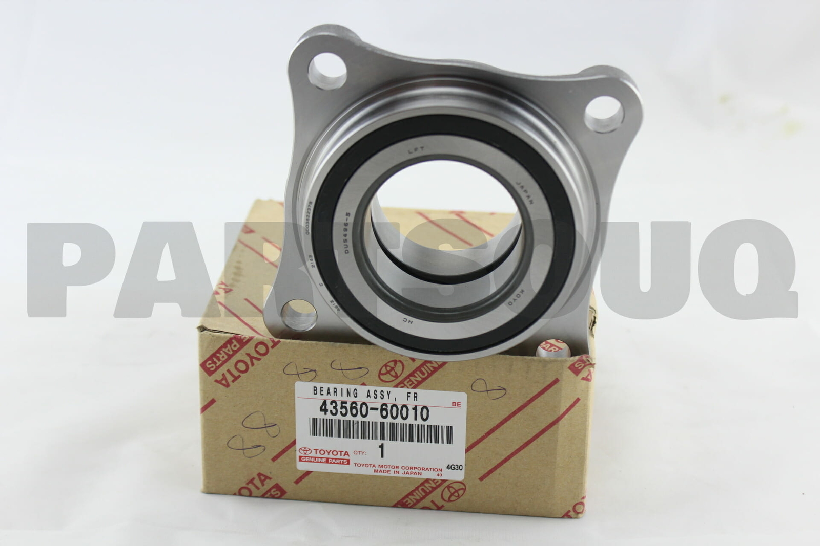 4356060010 Genuine Toyota BEARING (FOR FRONT AXLE HUB), RH/LH 43560 ...