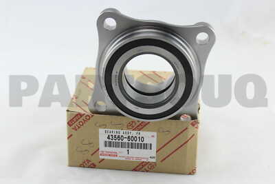 4356060010 Genuine Toyota BEARING (FOR FRONT AXLE HUB), RH/LH 43560 ...