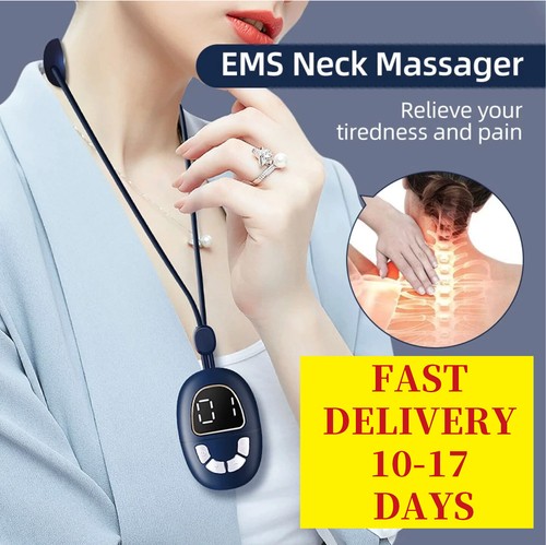 new Mini Electric Cervical Massage Massager Portable Neck Stimulator ...