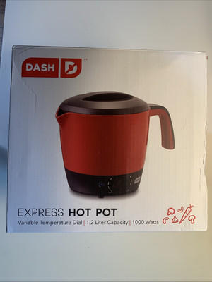 Kitchen Dash Express Electric Cooker Hot Pot With Temperature Control ...