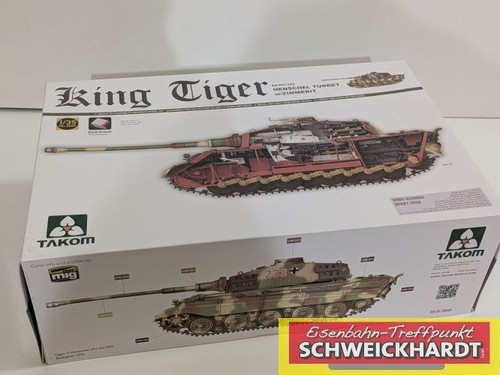 Takom 2045 - King Tiger Henschel Turret Sd.Kfz.182 Bausatz 1:35 OVP ...