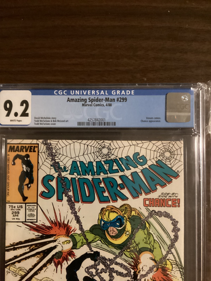 Amazing Spider-Man #299 Comic Book 9.2 CGC Marvel Comics 4/88 | eBay