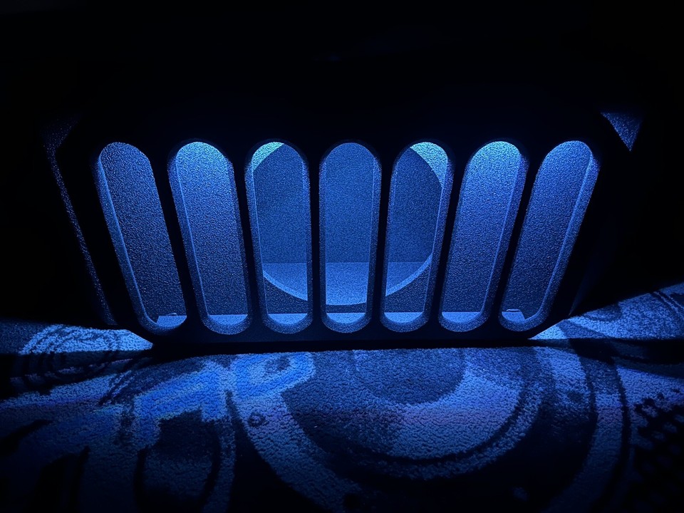 2018-25 Jeep Wrangler JL/JLU 12” Tailgate Subwoofer Enclosure Box LED ...