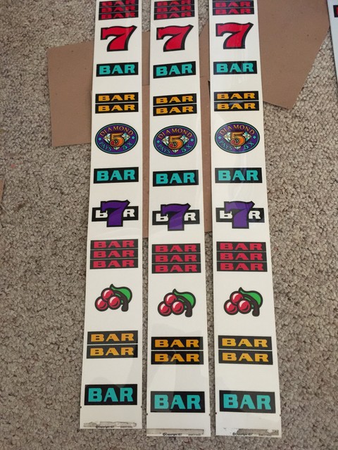 IGT Used Splus slot machine - DIAMOND 5s - REEL STRIPS | eBay