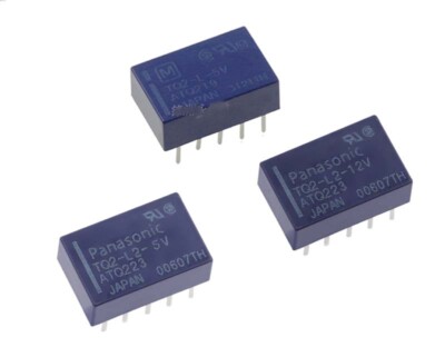 10PCS New 5V TQ2-L2-5V 10Pins Relay Panasonic | eBay