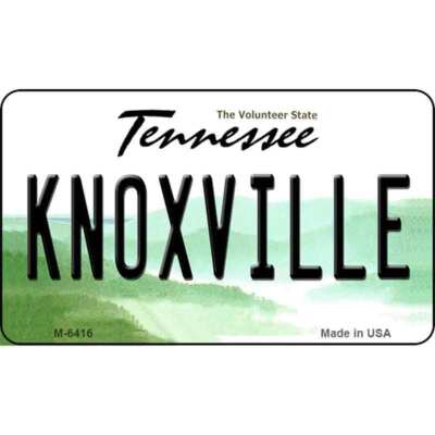 Knoxville Tennessee State License Plate Tag Magnet M-6416 | eBay