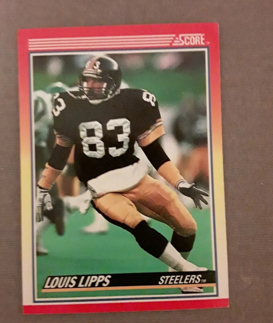 1990 Score Louis Lipps football card #249. Pittsburgh Steelers. | eBay