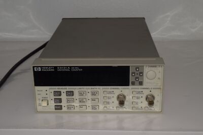 *TC* HEWLETT PACKARD HP 53131A 225MHZ FREQUENCY UNIVERSAL COUNTER ...