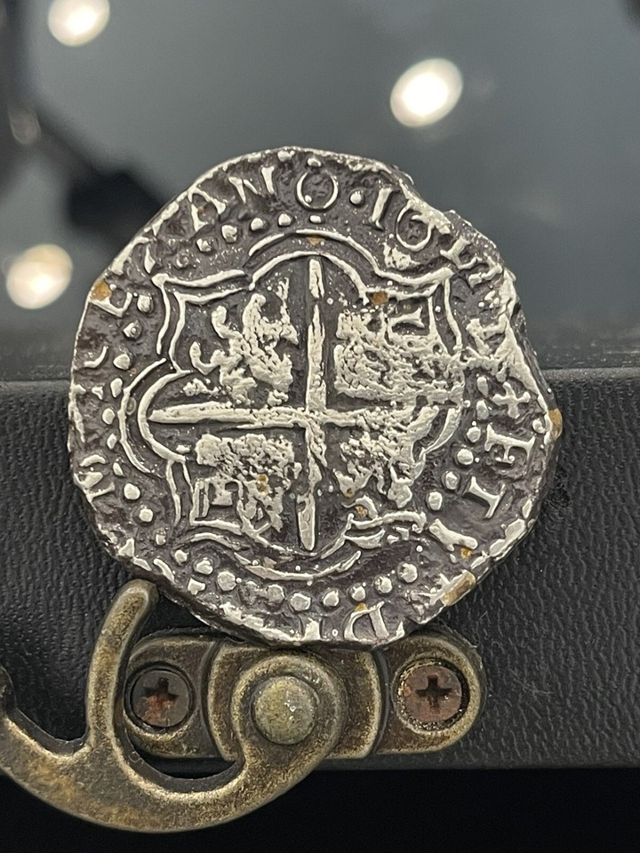 Atocha Shipwreck Treasure Mel Fisher Silver Coin Made From Atocha ...
