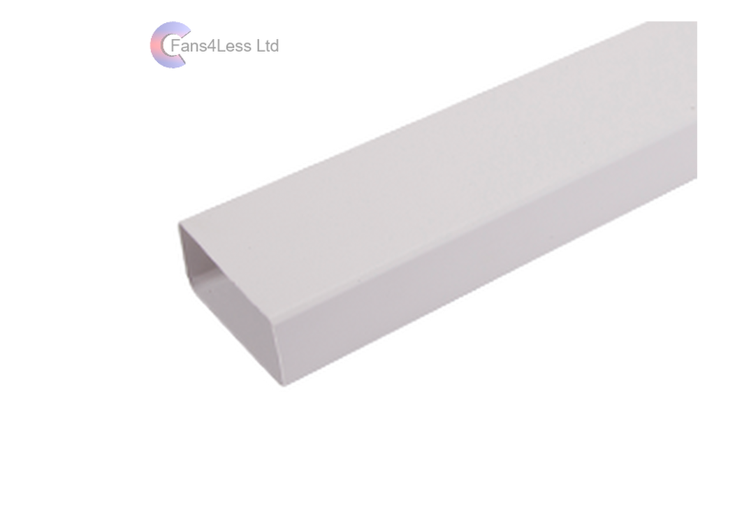 Flat Rectangular Ducting 220x90 Extractor Ventilation Heat Recovery Fan ...