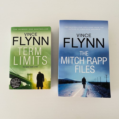 3x Vince Flynn Mitch Rapp Titles 2x Books: Kill Shot, Third Option ...