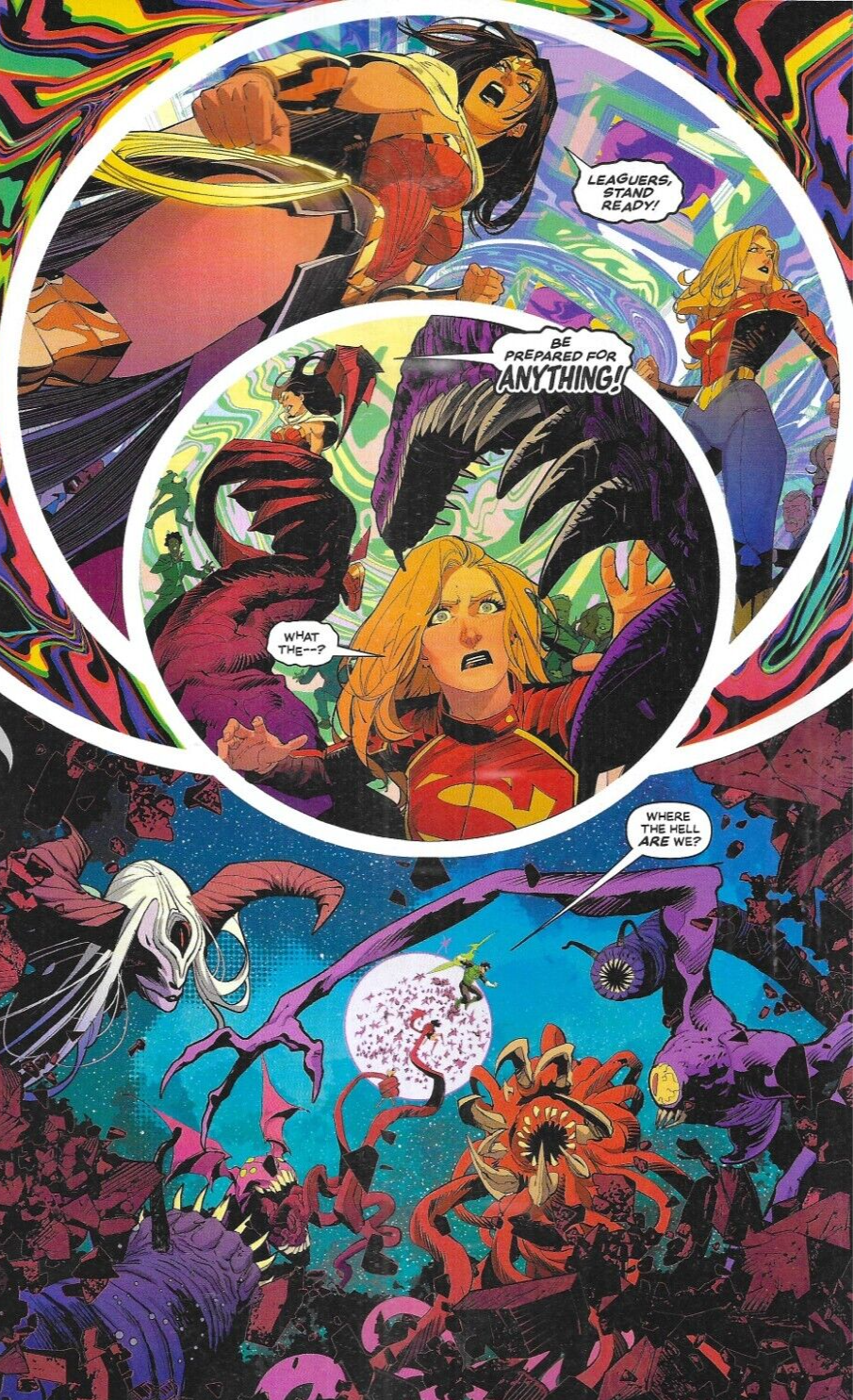 Justice League Unlimited Comic 5 First Print Cover E Frison Variant ...